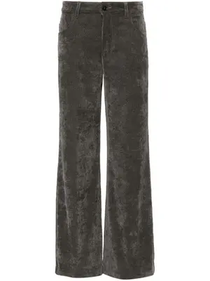 ERMANNO FIRENZE Logo-patch Palazzo Pants
