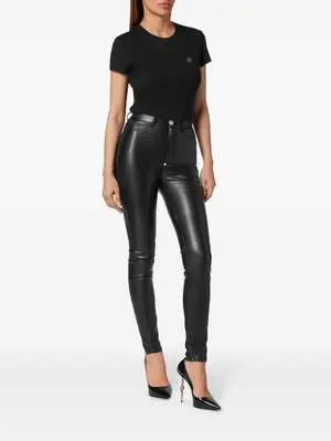 Women's Faux Leather Skinny Pants