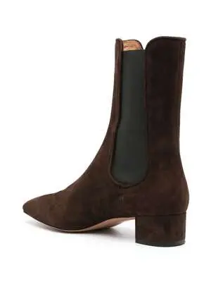 AQUAZZURA Lyon 35mm Suede Boots