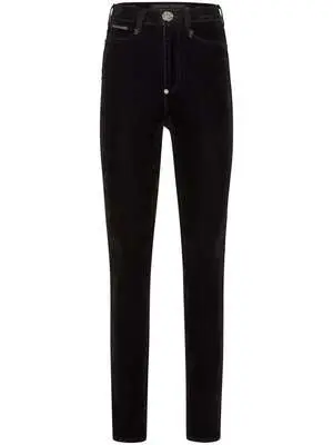 Philipp Plein Logo-appliqué Skinny Jeans