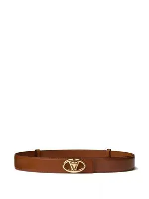 Valentino Garavani 30mm Vlogo The Bold Edition Belt - Brown