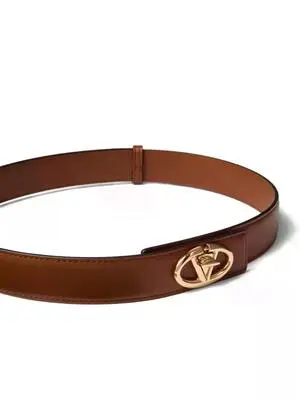 Valentino Garavani 30mm Vlogo The Bold Edition Belt - Brown