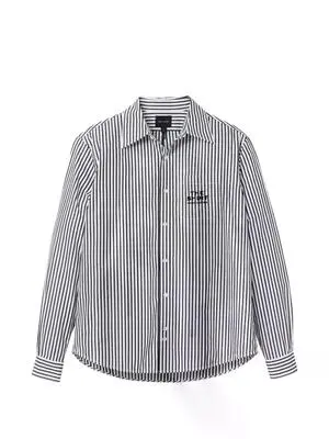 Marc Jacobs Striped Cotton Shirt - Black
