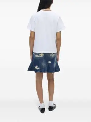 Marc Jacobs Logo Baby Tee - White