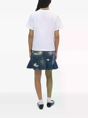 Marc Jacobs Logo Baby Tee - White