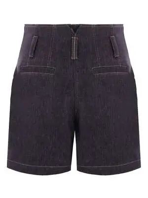 Brunello Cucinelli Denim Corset Shorts