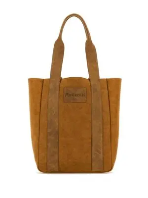 JW Anderson Logo-patch Canvas Tote Bag