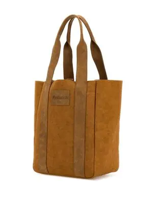 JW Anderson Logo-patch Canvas Tote Bag