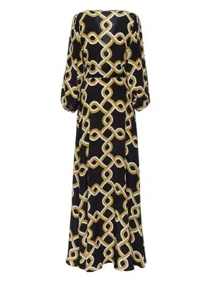 La DoubleJ Long Camerino Dress - Black