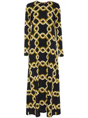 Chain Print Day Dresses