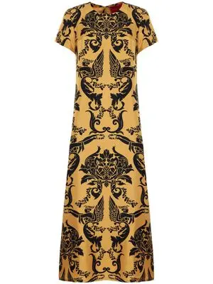 La DoubleJ Swing Dress - Gold