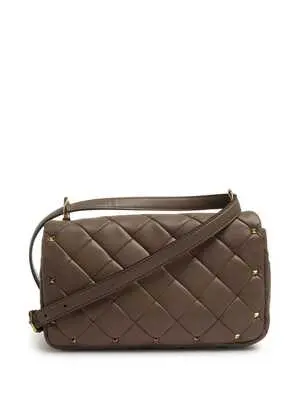 Valentino Garavani Rockstud Spike Shoulder Bag - Neutrals