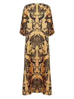 La DoubleJ Muumuu Dress - Gold