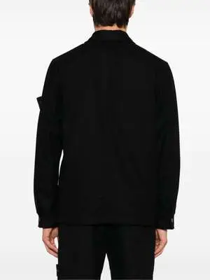 Stone Island Compass-patch Shirt Jacket