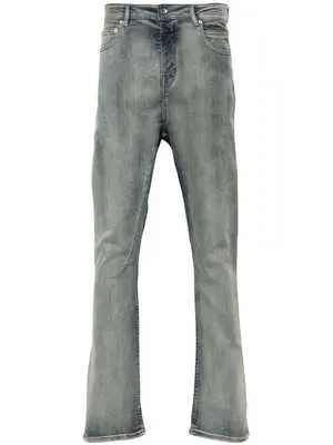 Rick Owens Detroit Cut Jeans In Blue - 48% Off | Editorialist