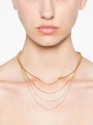 Fernando Jorge 18kt Yellow Multi-chain Necklace