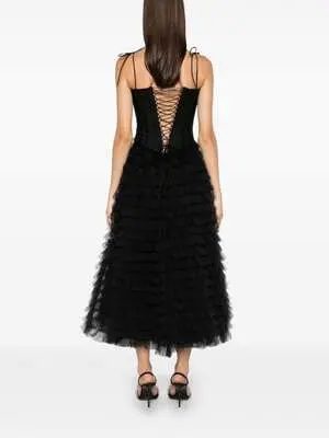 ANA RADU Tiered Maxi Dress