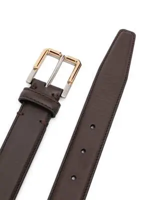 Etro Leather Belt - Brown