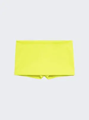 Balenciaga Mini Cycling Skirt - Yellow