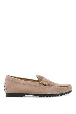 TOD'S TOD'S Suede Loafers - Neutro