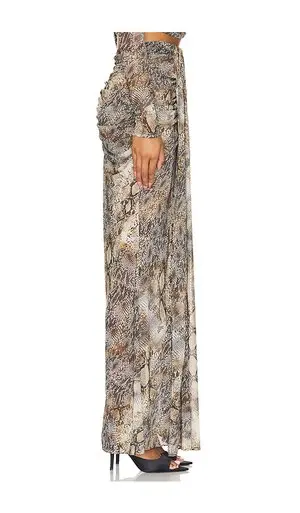 Lapointe Mesh Draped Skirt