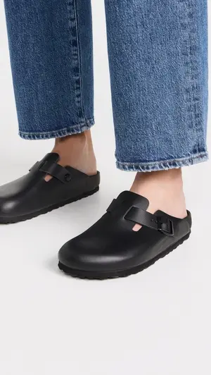 BIRKENSTOCK Boston Exquisite Clogs - Black