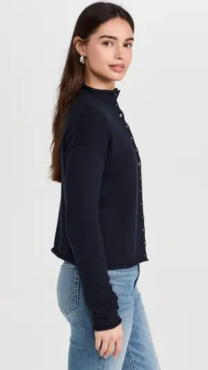 ALEX MILL Taylor Cardigan - Navy