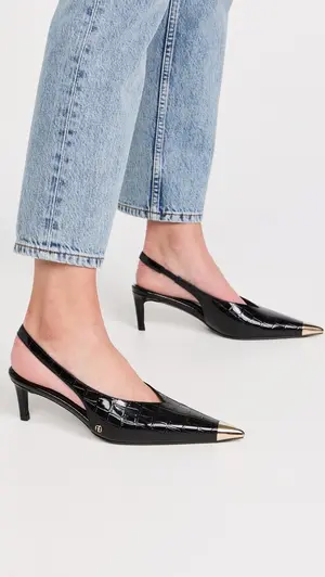 ANINE BING Nina Slingback Heels