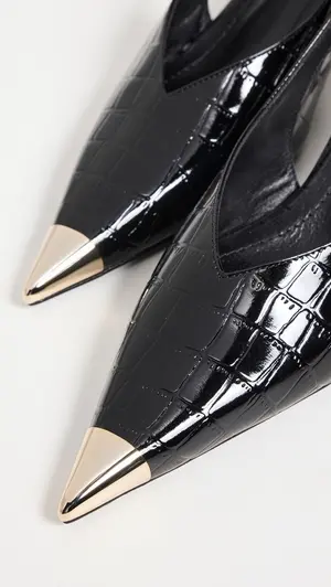 ANINE BING Nina Slingback Heels