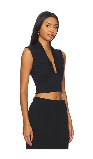 Susana Monaco Square Wire Sleeveless Top