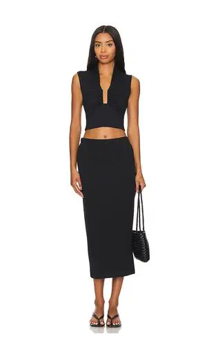 Susana Monaco Square Wire Sleeveless Top