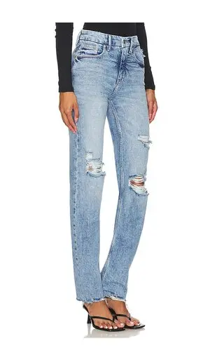 Good American Good Icon Straight Jeans - Indigo666