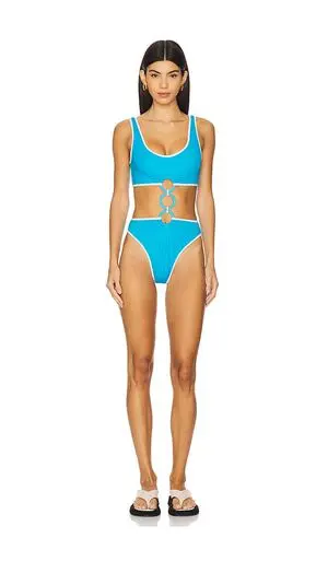 SAUDADE Marine Trikini - Blue