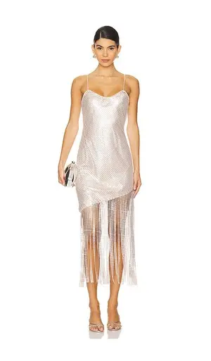 Saylor Lillie Metallic Dress
