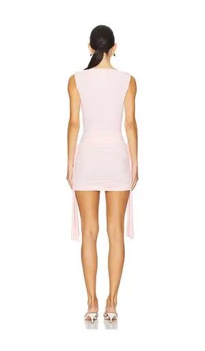 glory mini dress in blush Lioness