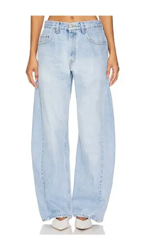 ALIGRACE Vintage Barrel Wide Leg Jeans