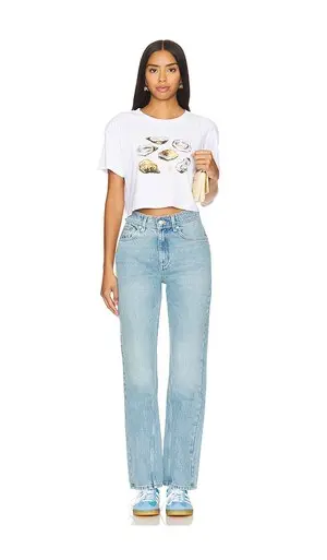 POLYCHROME GOODS Oysters Crop Top