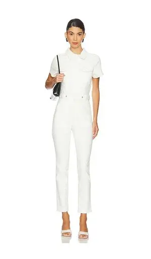 Good American Fit For Success Jumpsuit - Cloud White001
