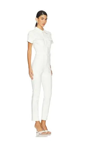 Good American Fit For Success Jumpsuit - Cloud White001