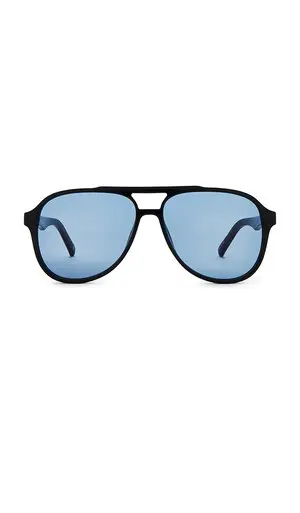 Le Specs Le Specs Tragic Magic Sunglasses Black Navy Mono