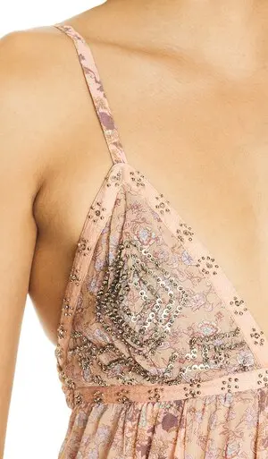 free people forever time dress pink Free People Forever Time Dress In Dusty Pink Combo - 21% Off