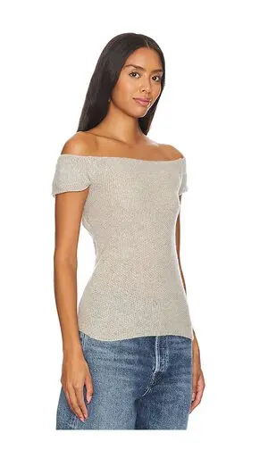 MORE TO COME Malia Open Back Knit Top