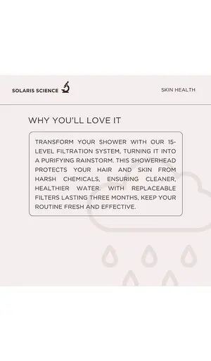SOLARIS LABORATORIES NY Good Shower Shower Filter - N,a