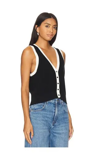 525 America Claudia Button Shaker Vest