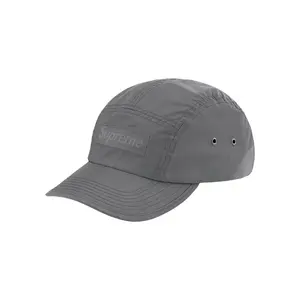 Supreme Reflective Camp Cap - Black