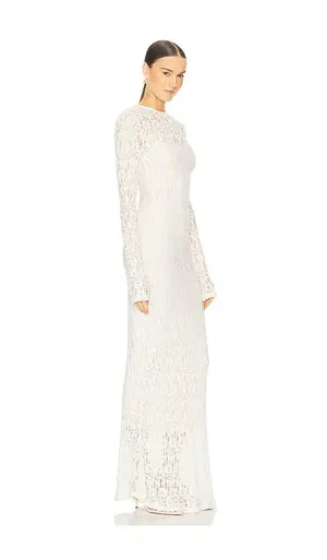 L'academie Kayden Lace Maxi Dress