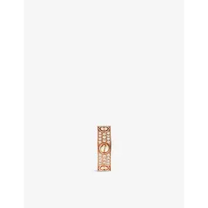 Cartier Love 18ct Rose-gold Diamond Ring - Rose Gold