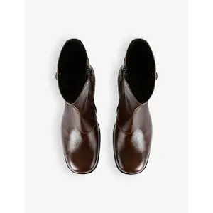 Our Legacy Camion Leather Ankle Boots - Brown