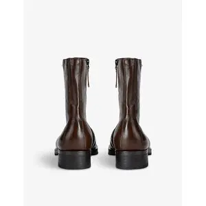 Our Legacy Camion Leather Ankle Boots - Brown