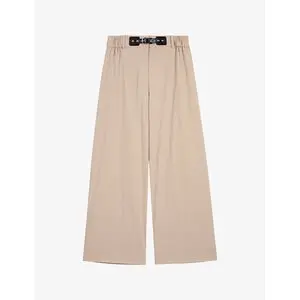 Maje Embroidered Pants For Women